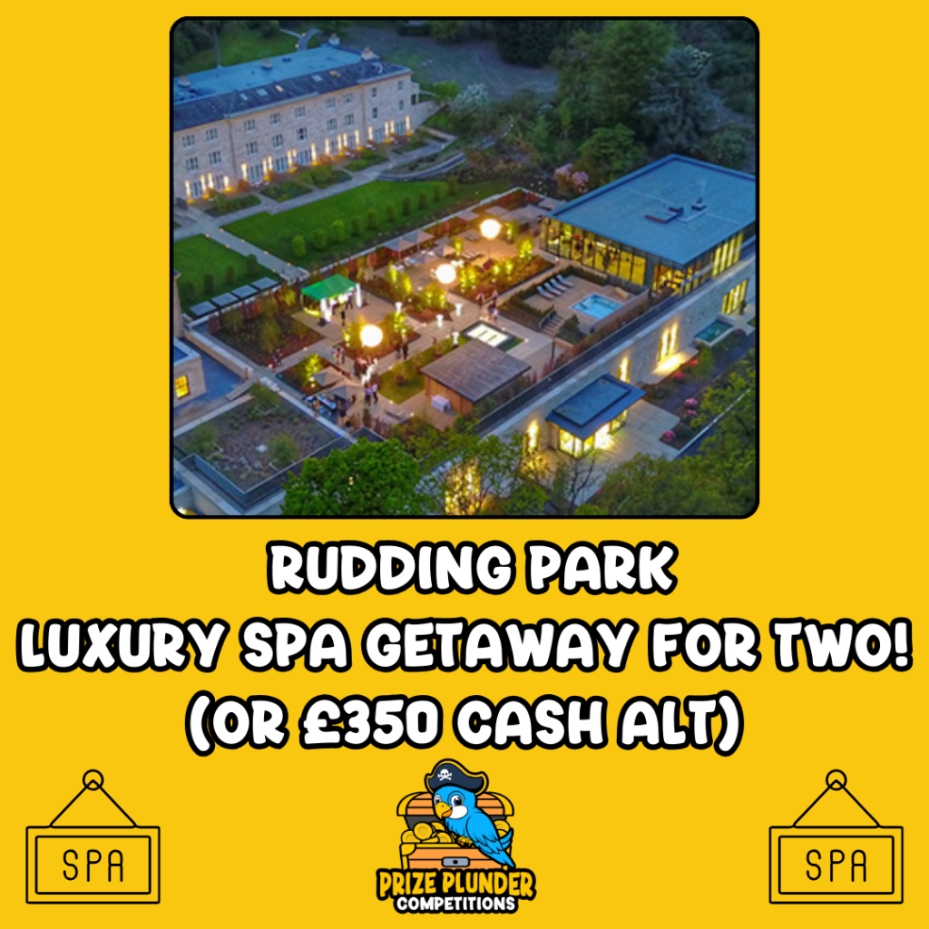 Rudding Park Luxury Getaway or £350 CASH alternative! – Prize Plunder Ltd